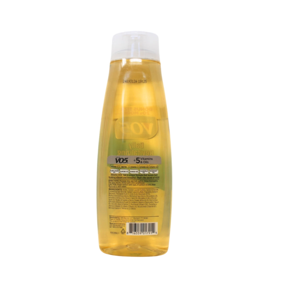 ALBERTO V05 shampoo 443ml daily revitalizing Pack of 12 ...