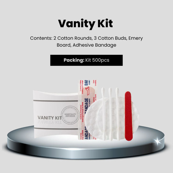 Accessories Collective Box, Vanity Kit - Contents: 2 Cotton Rounds, 3 ...