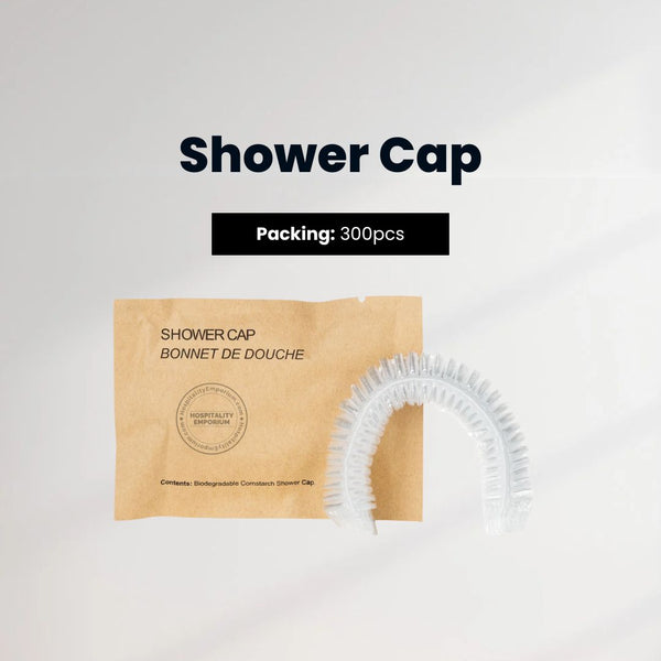 Accessories Collective Sustain, Shower Cap - Contents: Cornstarch Show ...