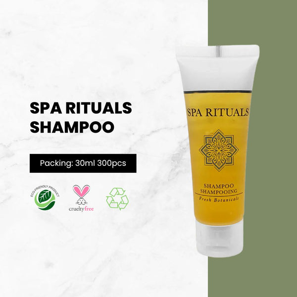 Spa Rituals Shampoo 30 mL Fresh Mix of Garden Flowers Herbs and Fruits ...