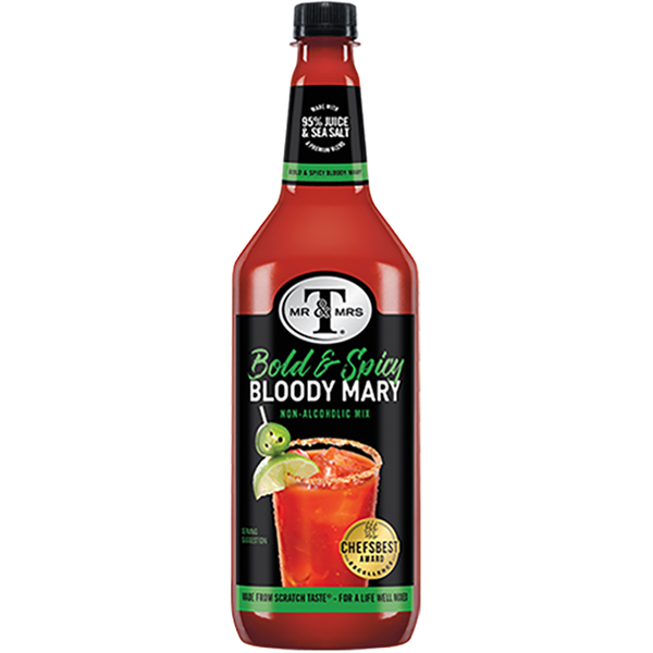 Mr. & Mrs. T Bloody Mary Bold and Spicy PET 1 ltr – HospitalityEmporium