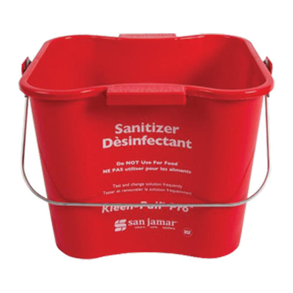 Kleen-Pail Pro Bucket Red 6 qt each – HospitalityEmporium