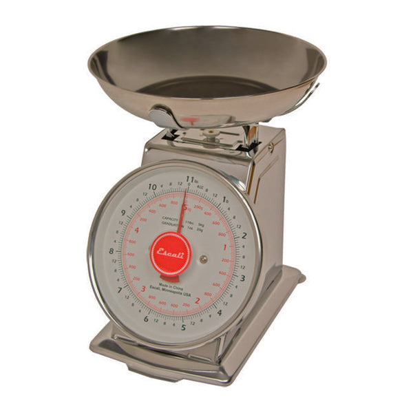 Escali Mercado Dial Scale 11 lb x 1 oz each – HospitalityEmporium