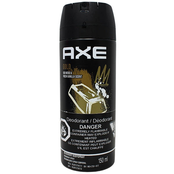 AXE Spray 150Ml Gold 6/Pack – HospitalityEmporium