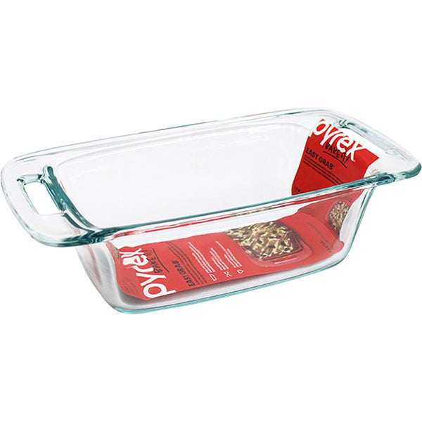 Pyrex EZ Grab Loaf Dish 1.5Qt Packing 4's/ Box – HospitalityEmporium