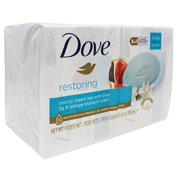 DOVE Bar Soap 4 Count X 90G Restoring 12/Pack – HospitalityEmporium